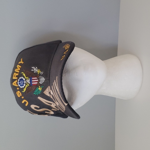 Cap King | Accessories | Cap King Black Us Army Eagle Adjustable ...